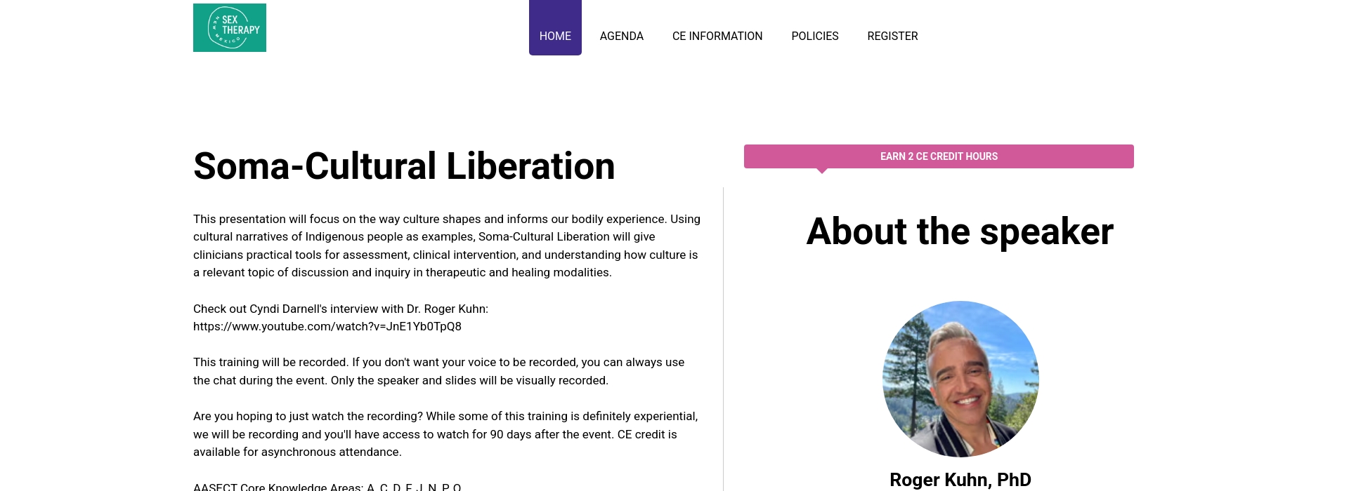 Soma-Cultural Liberation